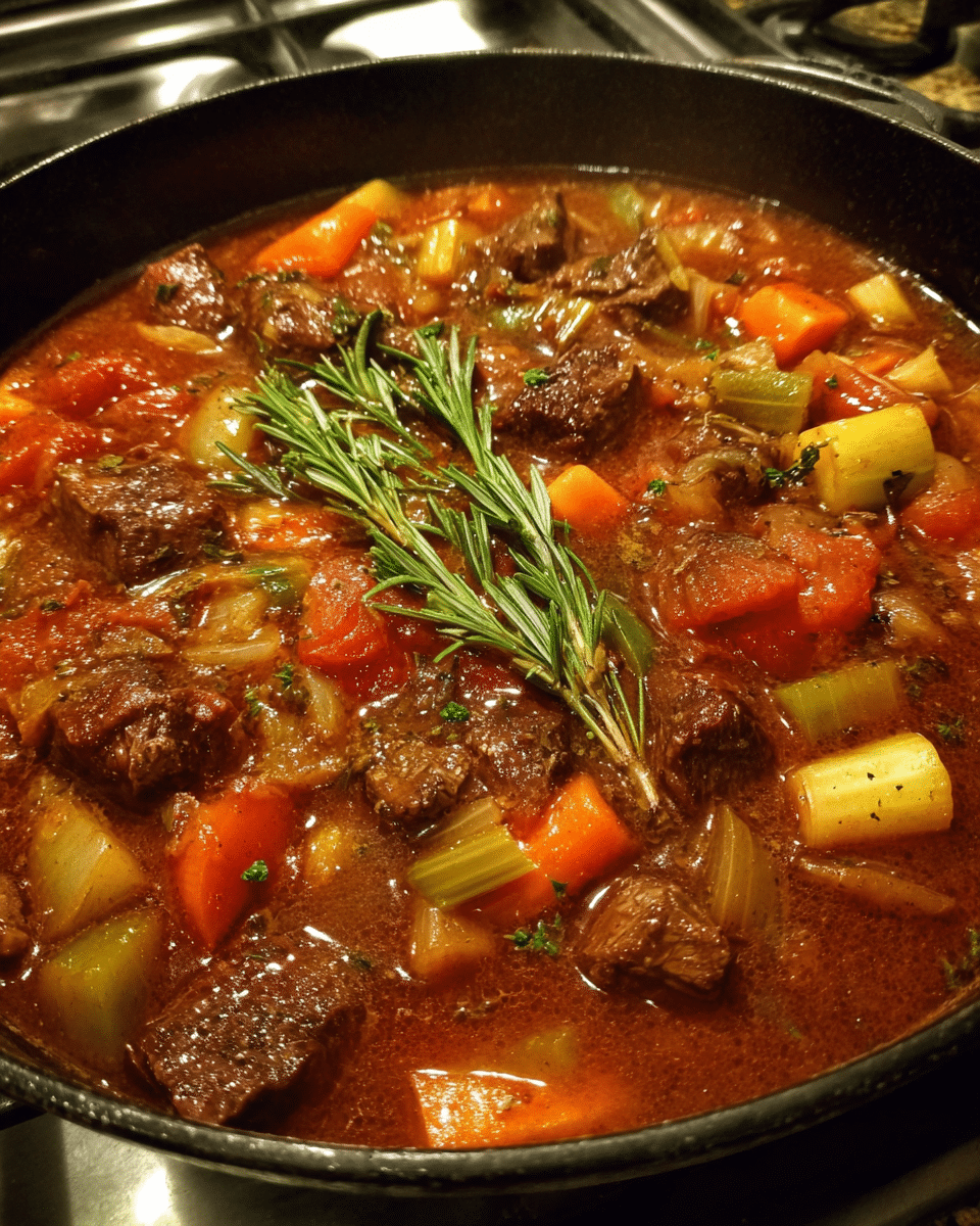 Fire-Roasted Tomato Beef Stew: 7 Bold Comfort Flavors