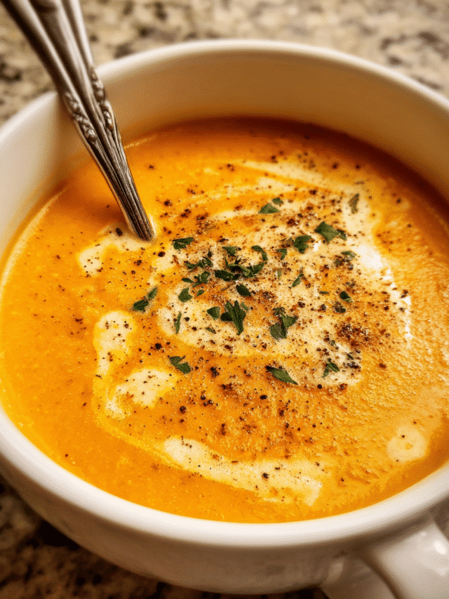 Creamy Carrot Ginger Soup - Oprah Recipes