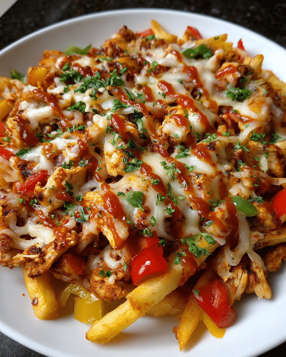 Chicken Loaded Fries – Irresistibly Cheesy Delight