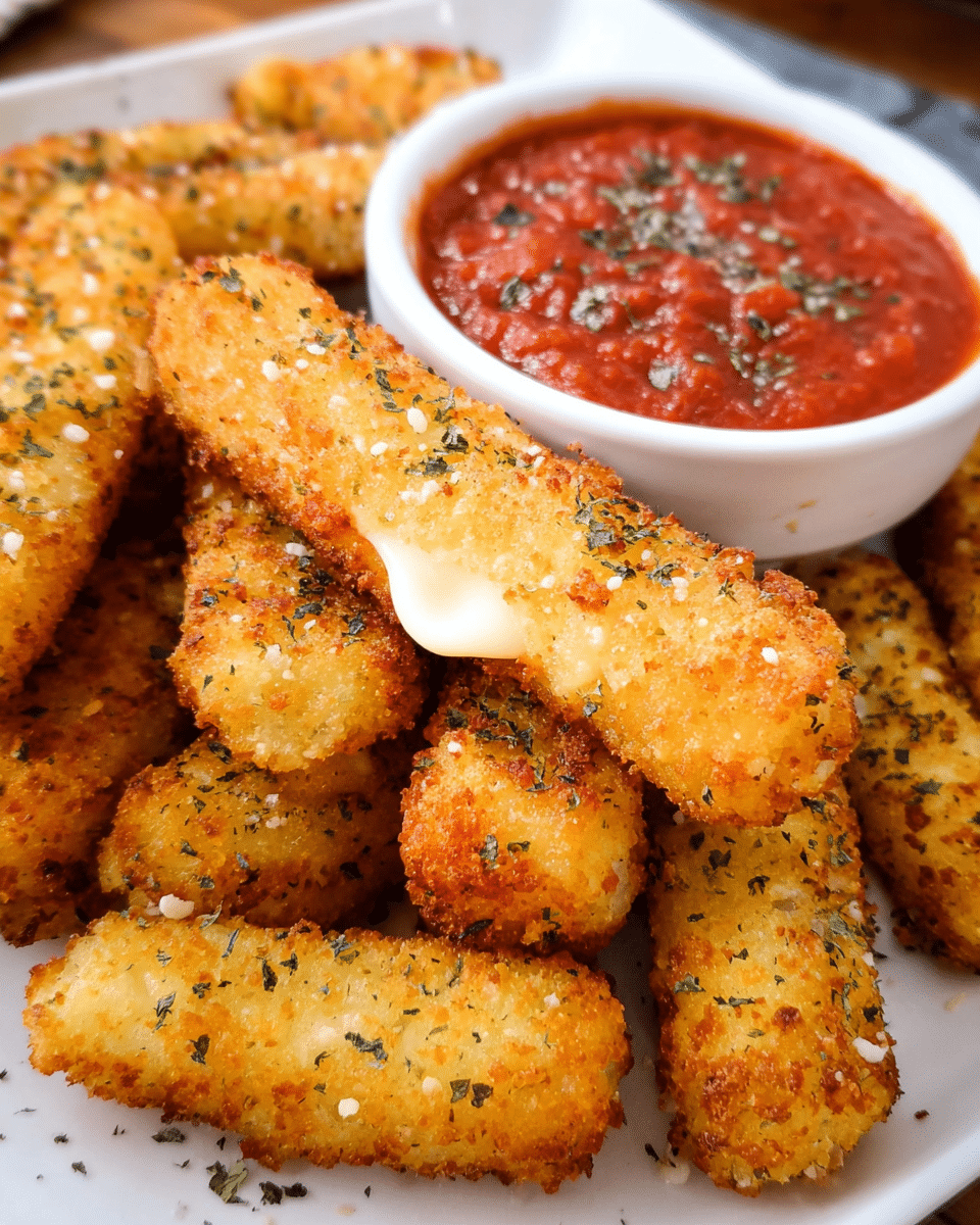 Crispy Mozzarella Sticks That Turn Out Perfect Every Time
